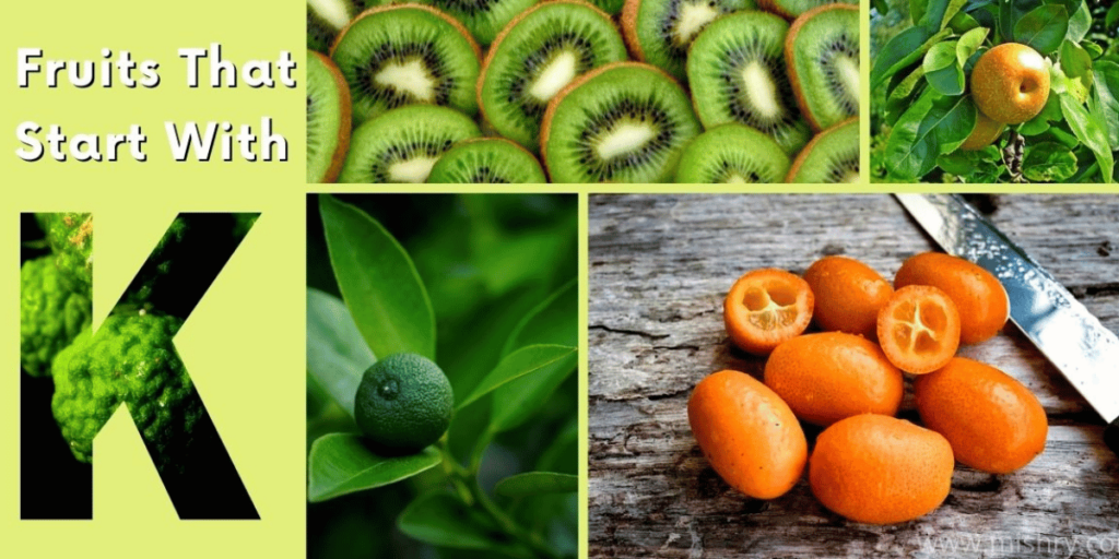 34 Examples of Fruits that Start with K with Yummy Pictures - English Saga